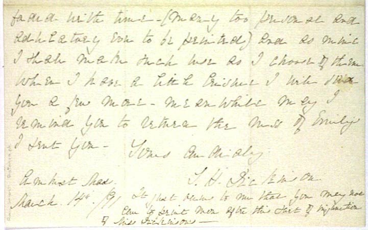 William Hayes Ward | Dickinson Electronic Archives